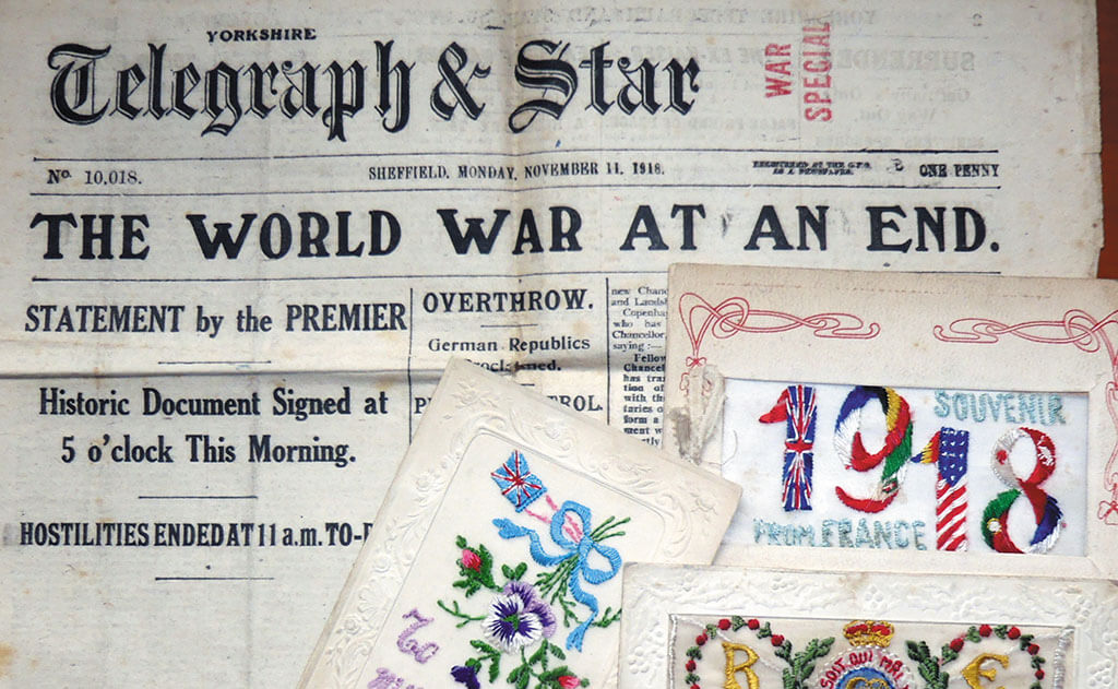 Uniforms, postcards and trench art all sought after... - Reflections ...